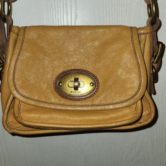 Fossil | Bags | Fossil Leather Crossbody Bag | Poshmark
